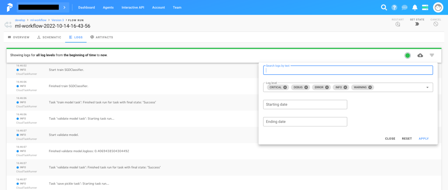 次世代のワークフロー管理ツールPrefectでMLワークフローを構築する | CyberAgent Developers Blog