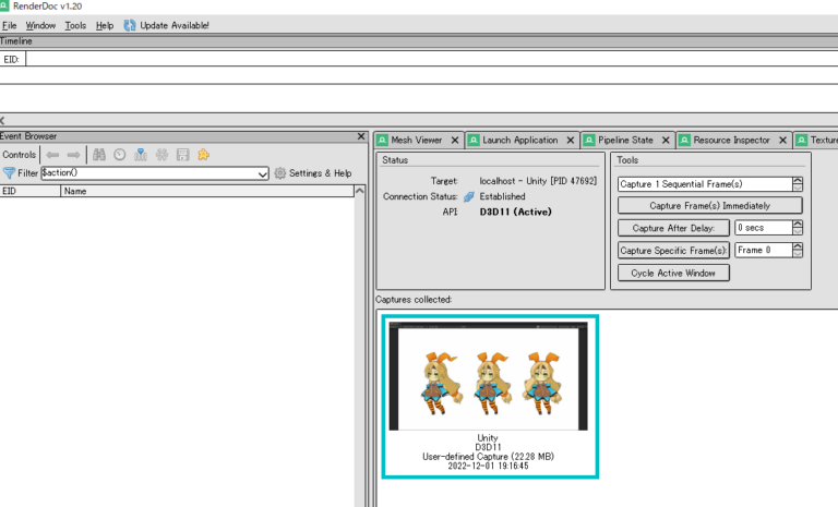 【Unity】RenderDocの使い方をステップバイステップで解説～初歩からディープな使い方まで～ | CyberAgent Developers Blog
