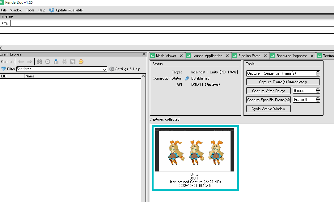 【Unity】RenderDocの使い方をステップバイステップで解説～初歩からディープな使い方まで～ | CyberAgent Developers Blog