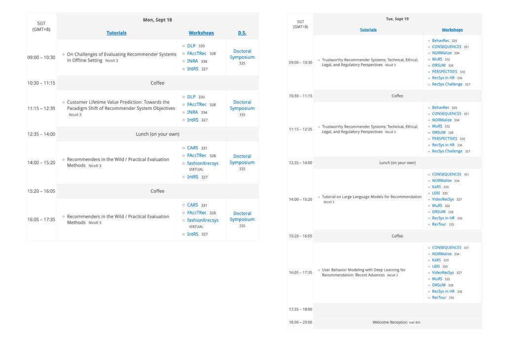 RecSys2023 発表 & 参加報告 | CyberAgent Developers Blog